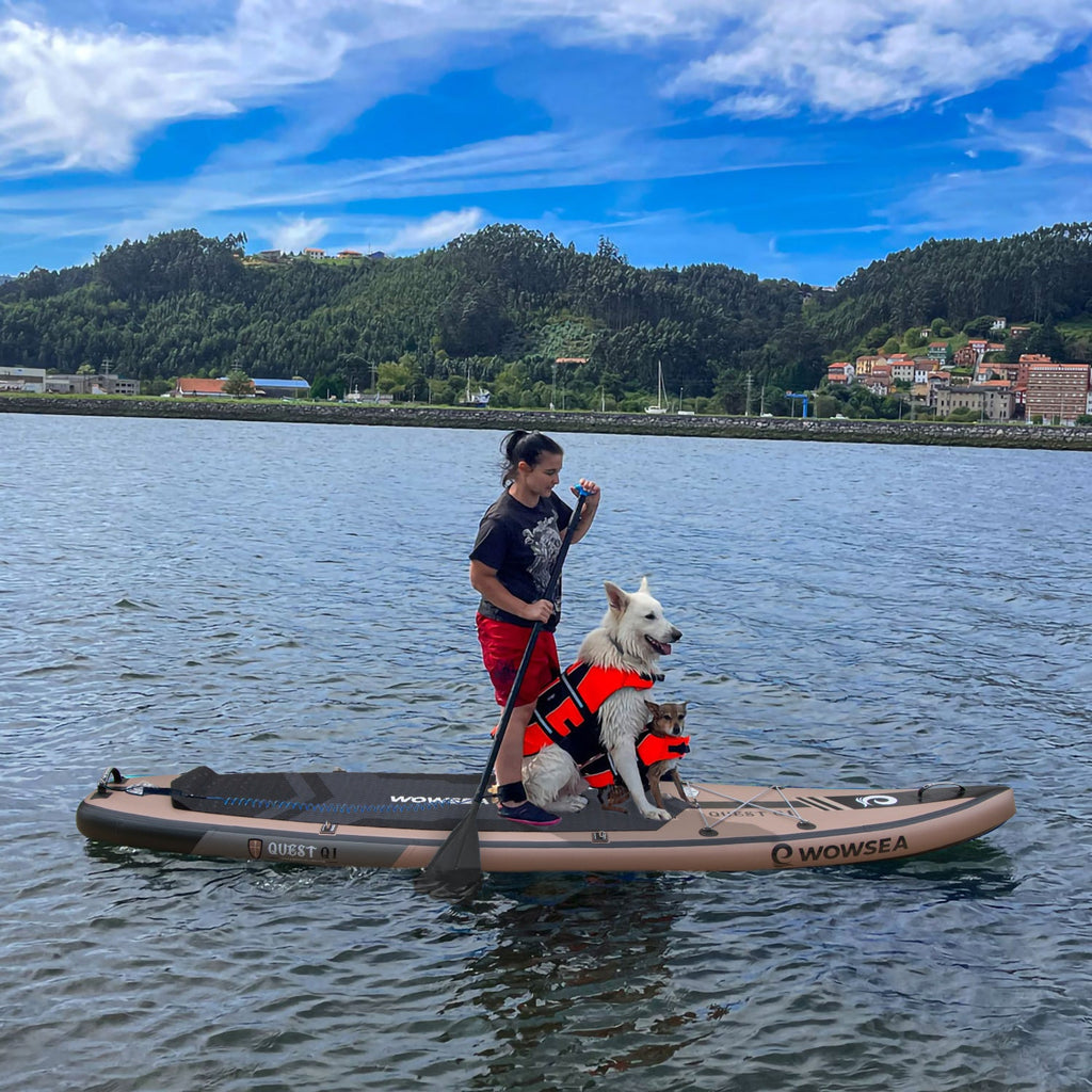 Quest Q1 11'/335cm Inflatable Paddle Board Package - WOWSEASUP